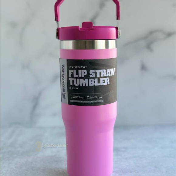 Stanley | Kitchen | Stanley Peony Flip Straw | Poshmark